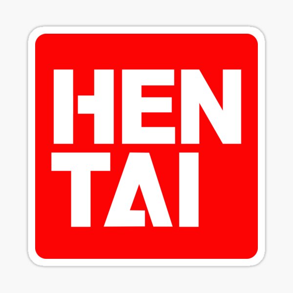 "Hentai" Sticker for Sale by axesent | Redbubble