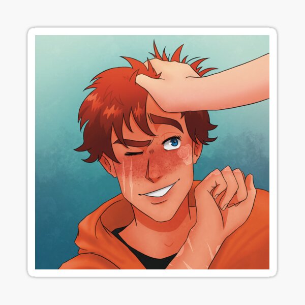 "Headpats" Sticker for Sale by kryptidfox | Redbubble