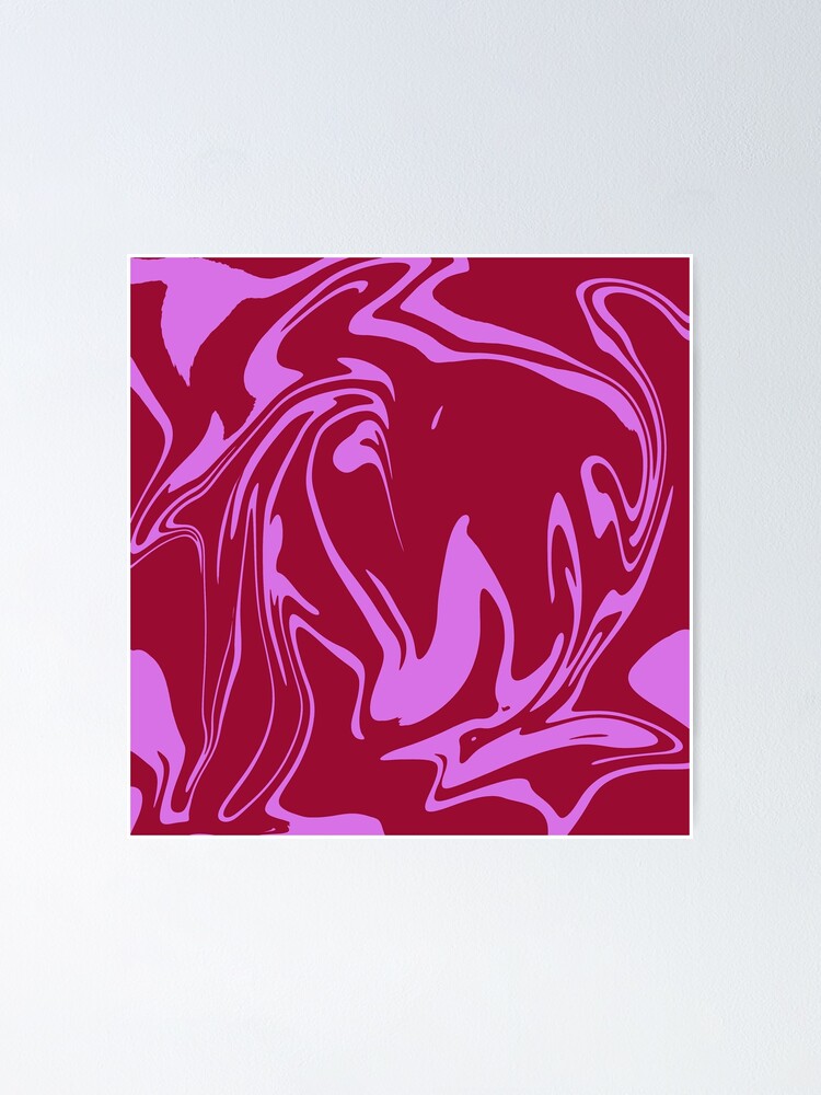 "abstract red figures" Poster by XDjhonyXD | Redbubble