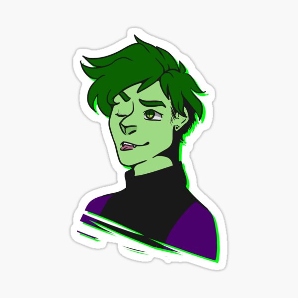 Beast Boy Stickers | Redbubble