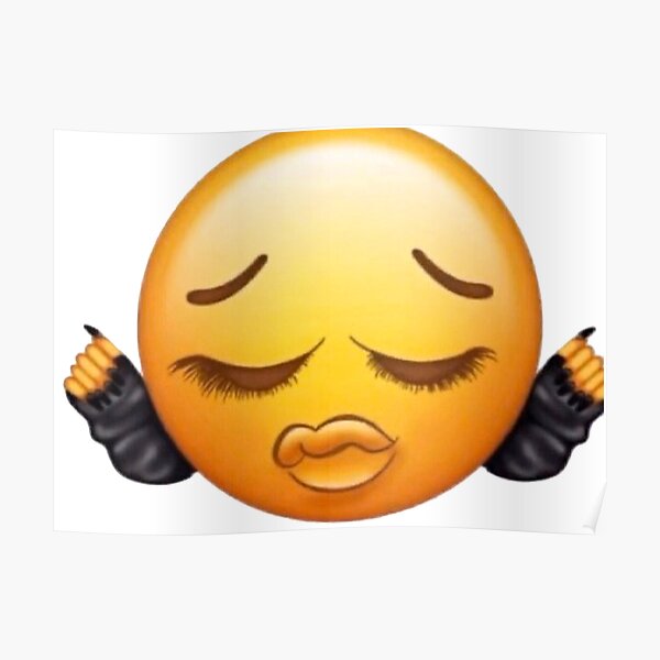 Poster « Emoji Reine d'époque », par brooke-stoll | Redbubble