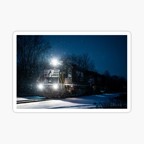 "Freshly falling snow" Sticker for Sale by patrickwortman | Redbubble