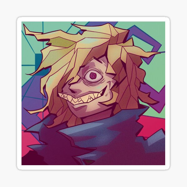 "The Distortion " Sticker by valhelos | Redbubble