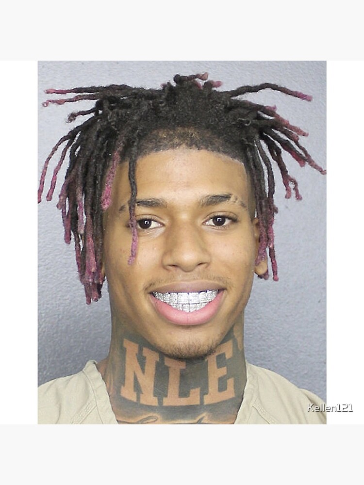 "NLE Mugshot" Poster for Sale by Kellen121 | Redbubble