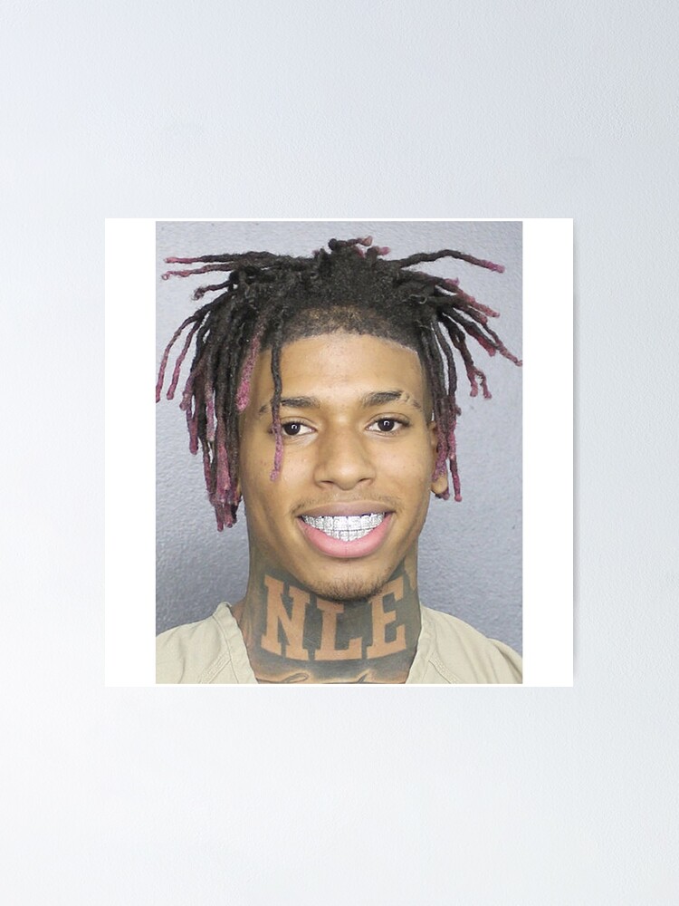 "NLE Mugshot" Poster for Sale by Kellen121 | Redbubble