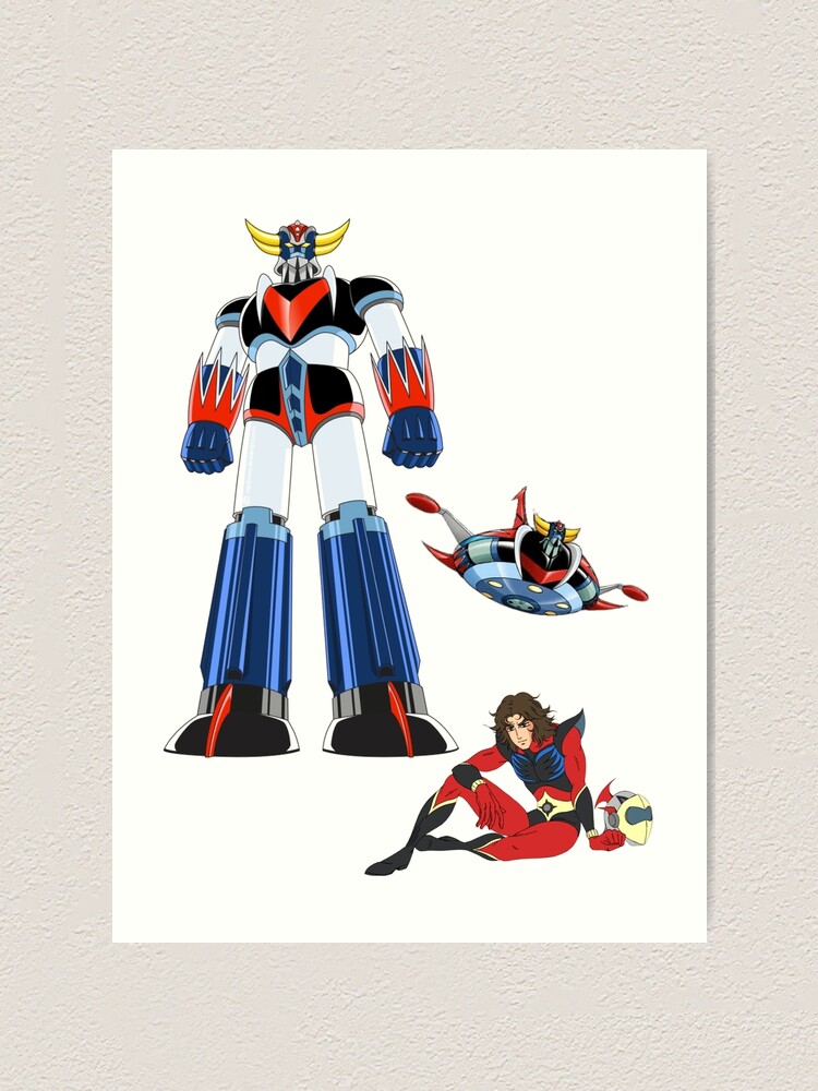 Impression artistique « Goldrake - Goldorak », par Ommik | Redbubble