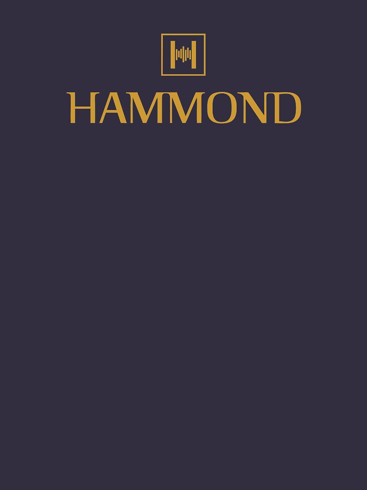 "Bestselling Hammond Organ Logo" T-shirt for Sale by asnayta ...