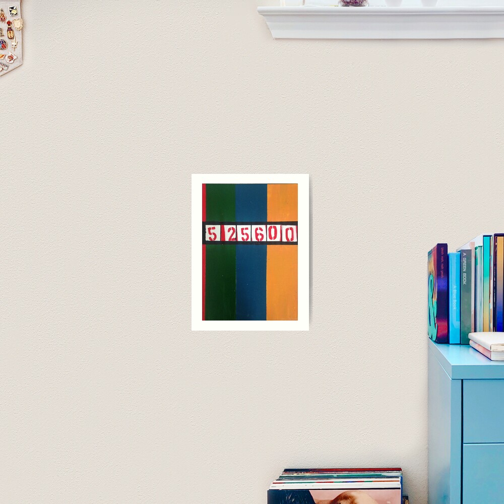 "525600 minutes" Art Print for Sale by Samanthajade704 | Redbubble