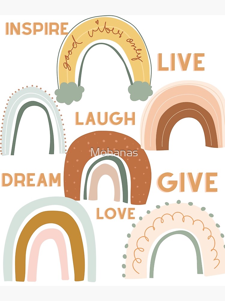 "live,love,laugh aesthetic " Poster by Mohanas | Redbubble