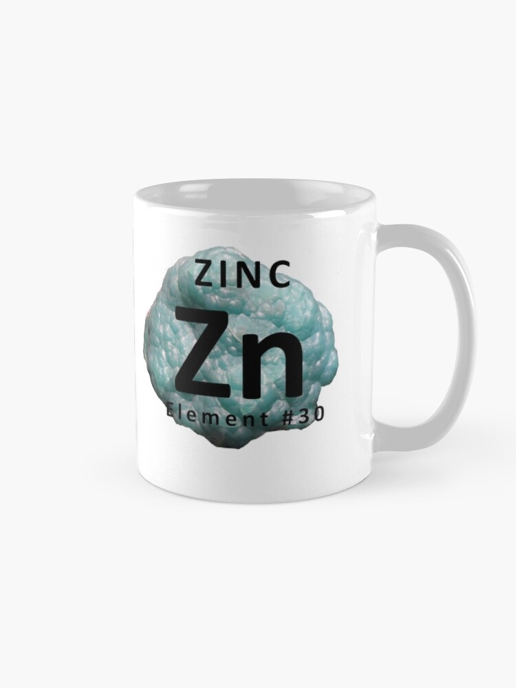 "Chemistry Mug - Zinc Element Periodic Table" Coffee Mug by ...