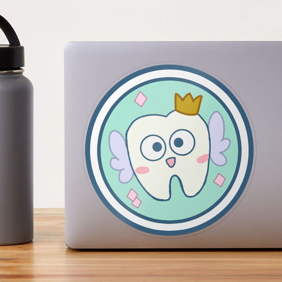 Bluey Tooth Fairy Stickers Svg, Tooth Fairy Svg, Bluey Svg,, 55% OFF