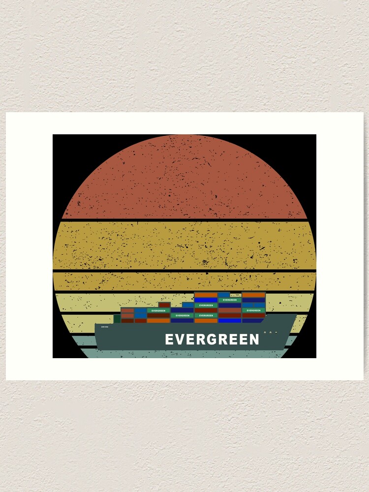 "Suez Canal Evergreen Ever Given Stuck Ship Meme" Art Print for Sale by ...