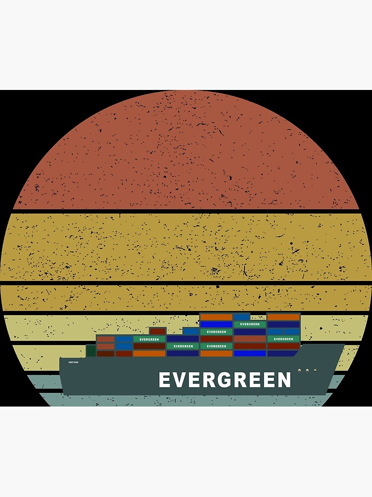 "Suez Canal Evergreen Ever Given Stuck Ship Meme" Poster by ...