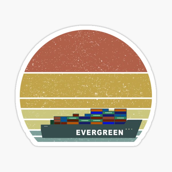 "Suez Canal Evergreen Ever Given Stuck Ship Meme" Sticker for Sale by ...