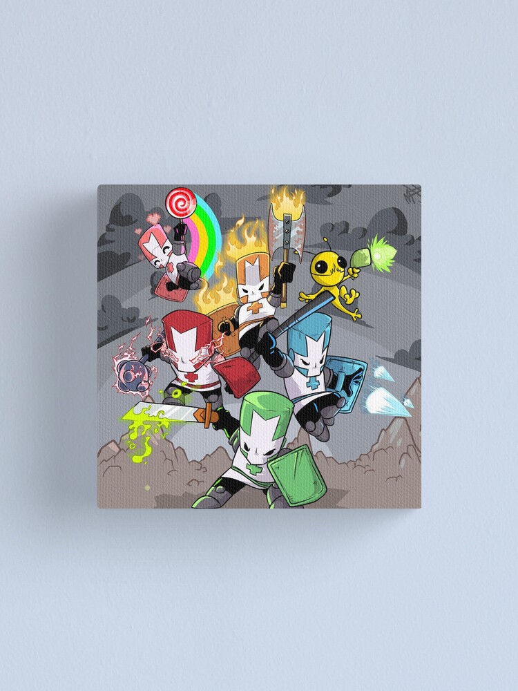 "Castle Crashers Featuring. THE ALIEN HOMINID" Canvas Print by ...