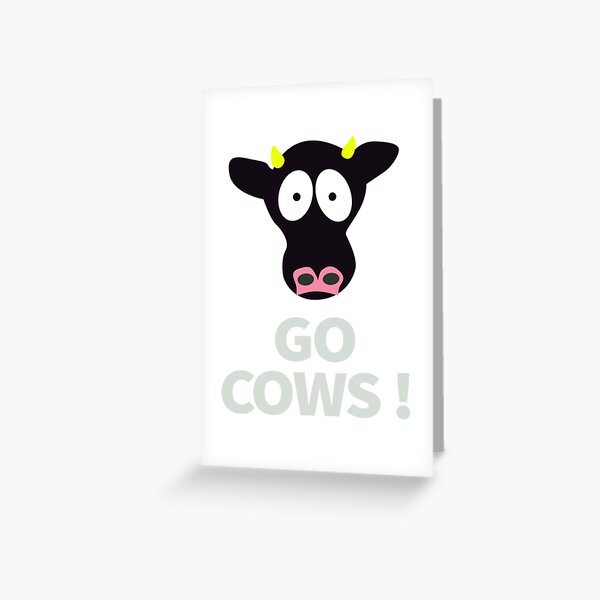 "Go Cows Poster from South Park - Principal's Office Version T-Shirt ...