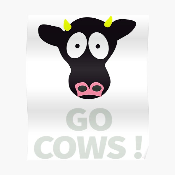 Póster «Póster Go Cows de South Park - Camiseta de la versión de la ...