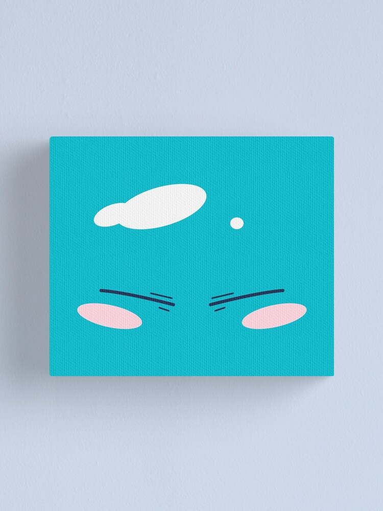 "Rimuru Face Slime Chibi" Canvas Print for Sale by Raitoseji | Redbubble