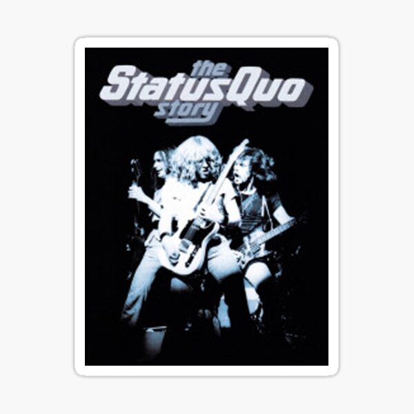 Sticker: Status Quo | Redbubble