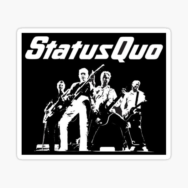 Sticker: Status Quo | Redbubble