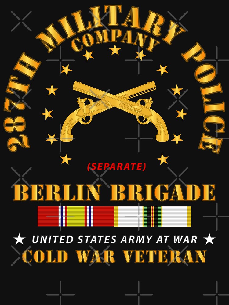 "Army - 287th Military Police Company - Berlin Bde w COLD SVC ...