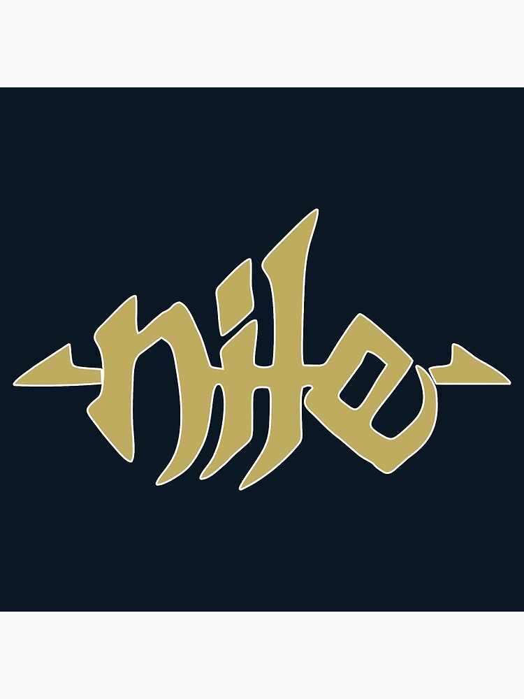 "Nile Band Logo" Poster for Sale by onabis | Redbubble