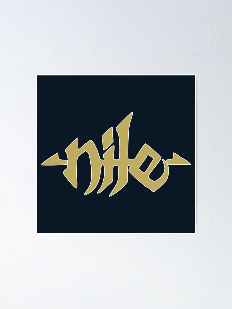 "Nile Band Logo" Poster for Sale by onabis | Redbubble