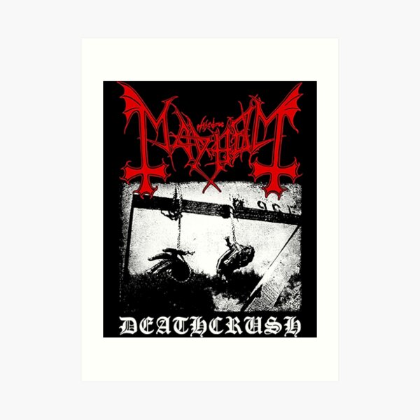 Dead Mayhem Art Prints | Redbubble