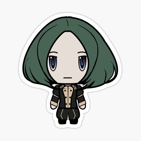 "Chibi Linhardt " Sticker by sawqdaj19 | Redbubble