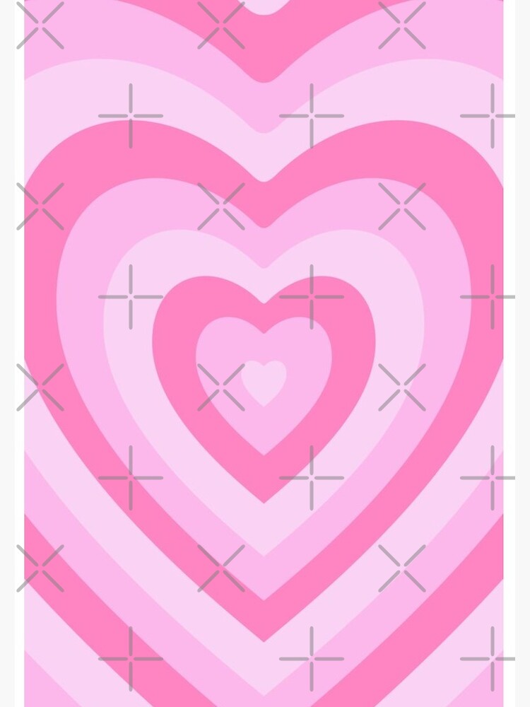 "pink heart" Spiral Notebook for Sale by faerieyoo | Redbubble