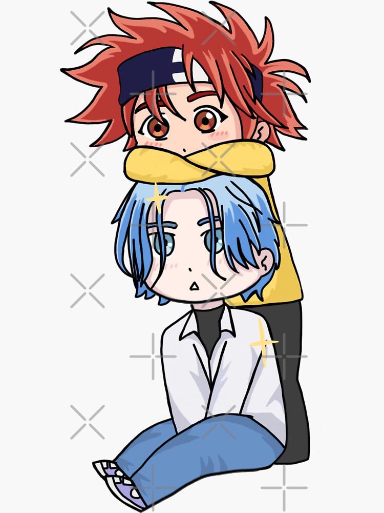 Pegatina «Sk8 el Infinity Langa y Reki Chibi» de katie-h3 | Redbubble