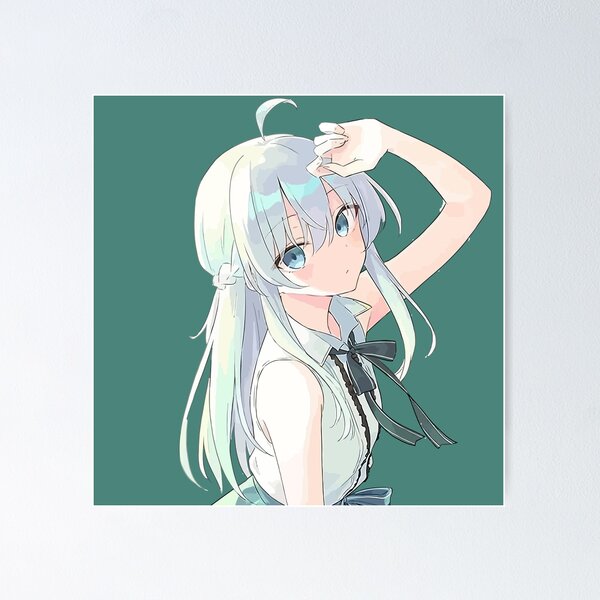 "Elaina logo 4" Poster for Sale by Alakahay | Redbubble