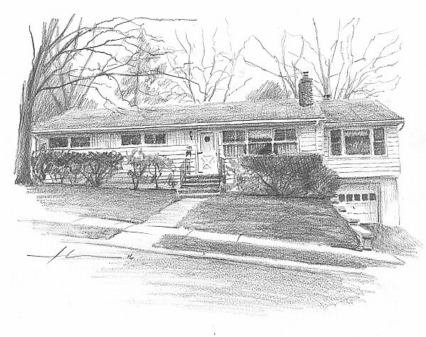 "house sold drawing" by mike theuer | Redbubble
