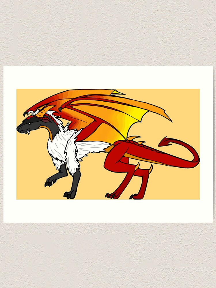 "dragonsheep fanart" Art Print by flaviesipes | Redbubble
