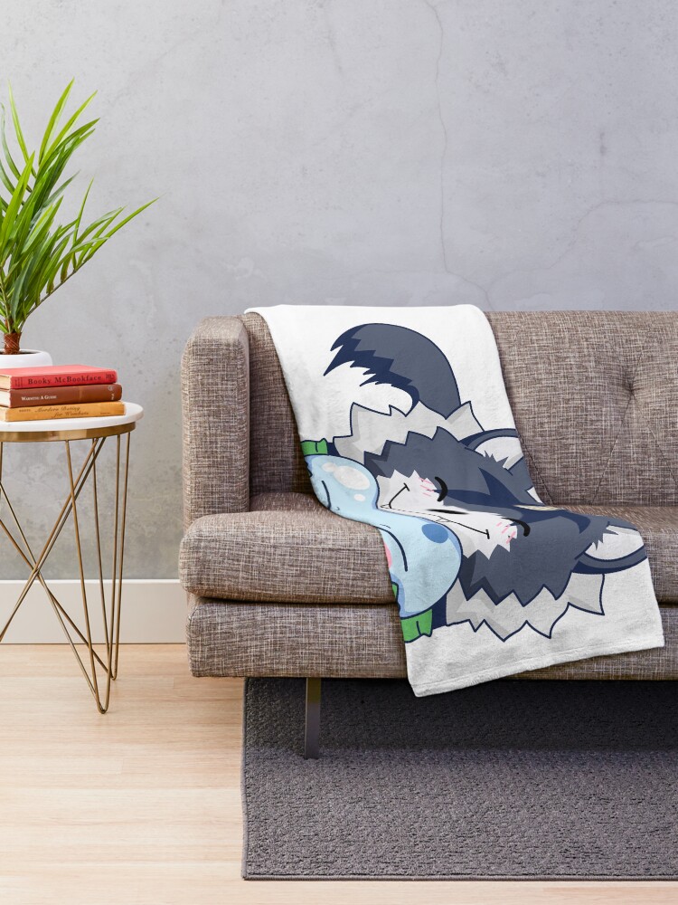 "Ranga Rimuru Chibi" Throw Blanket for Sale by Raitoseji | Redbubble