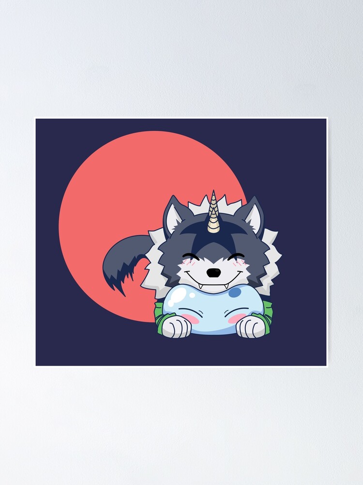 "Ranga and Rimuru Chibi" Poster for Sale by Raitoseji | Redbubble