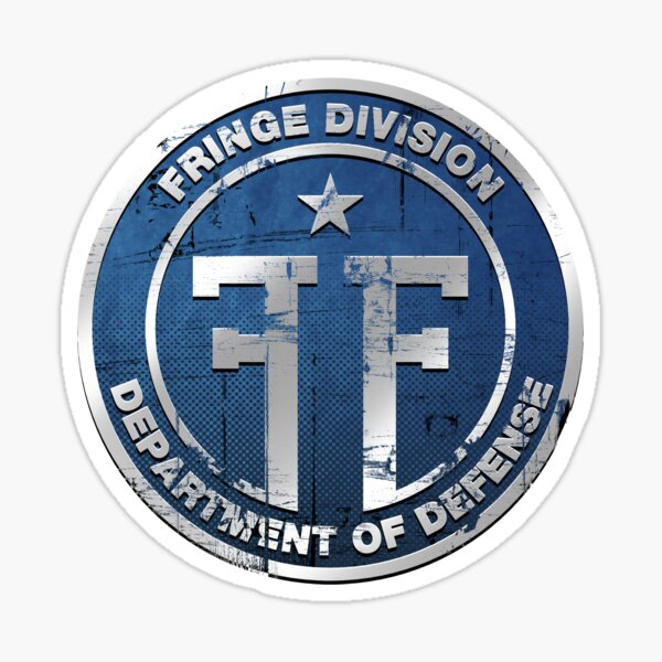 "Fringe Division" Sticker by robotrobotROBOT | Redbubble