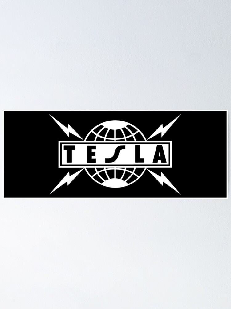 "Tesla band" Poster by KarimCarleab | Redbubble
