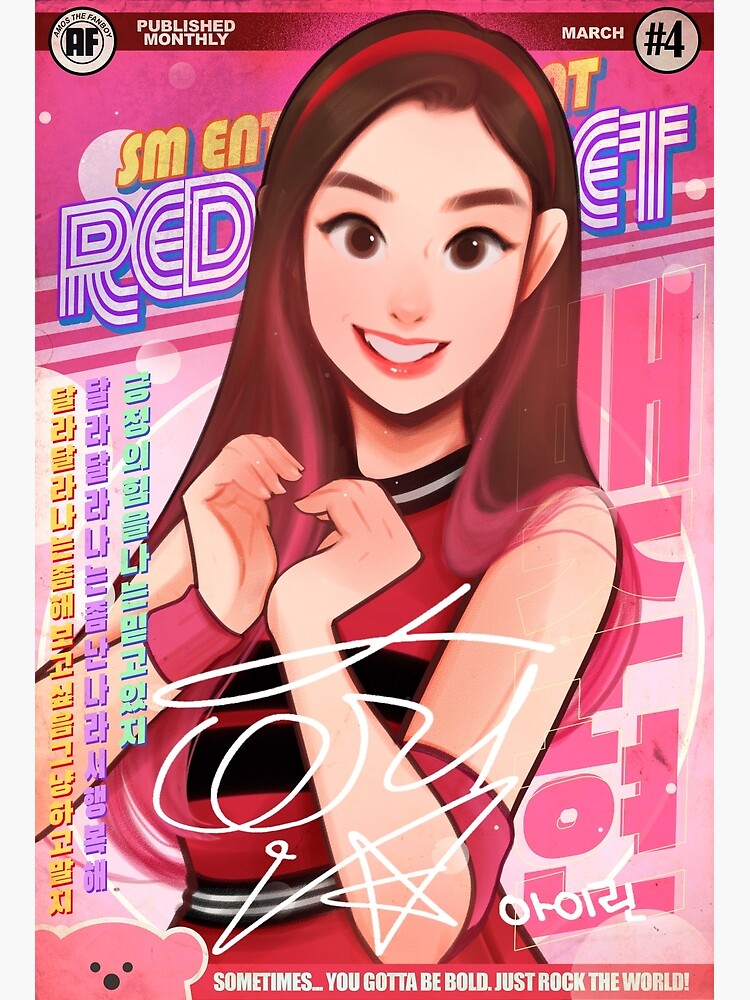 "Red Velvet Irene" Art Print for Sale by AmostheFanboy15 | Redbubble