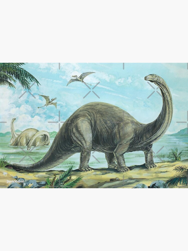 "Brontosaurus" Metal Print for Sale by lewisroland | Redbubble
