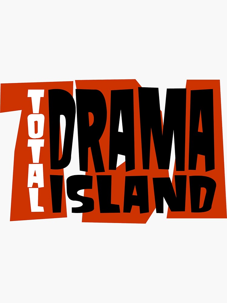 "BEST SELLER - Total Drama Island Merchandise" Sticker for Sale by ...
