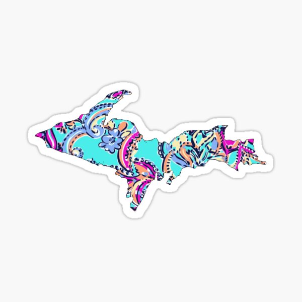 "Upper Peninsula " Sticker by meganmilli | Redbubble