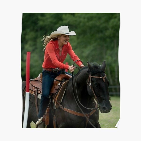 "Amy Fleming and Spartan" Poster by HeartlandItaly | Redbubble