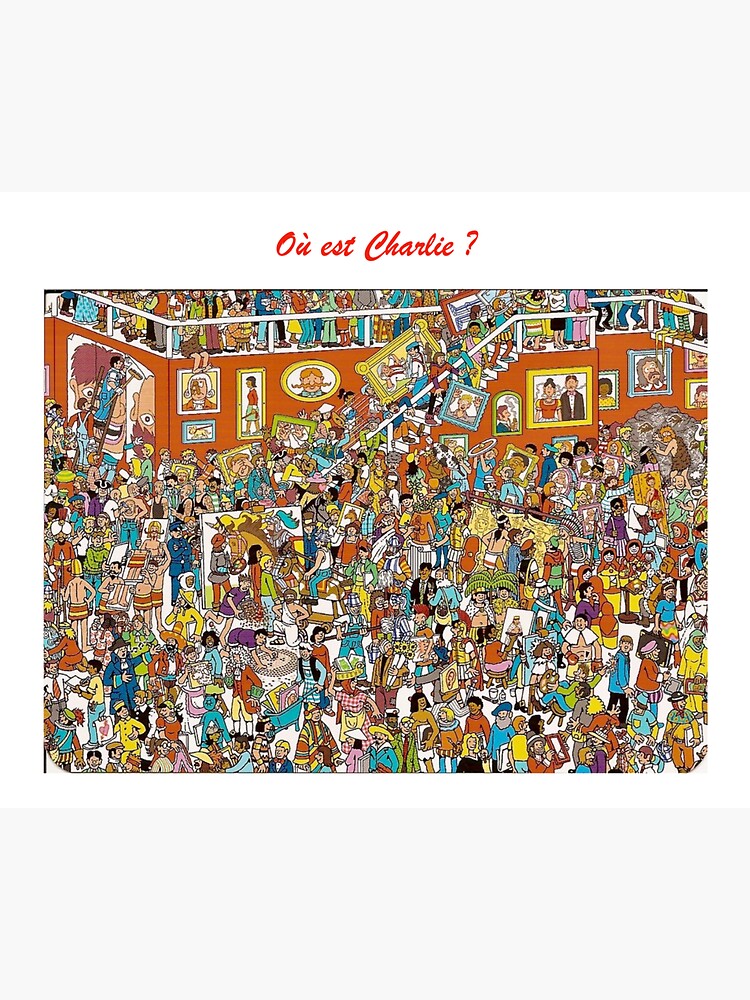 "Where is Charlie ?" Sticker for Sale by BrancoCo | Redbubble
