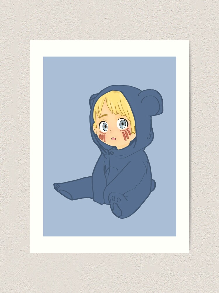 "Baby titan Armin Arlert" Art Print by sudenur | Redbubble