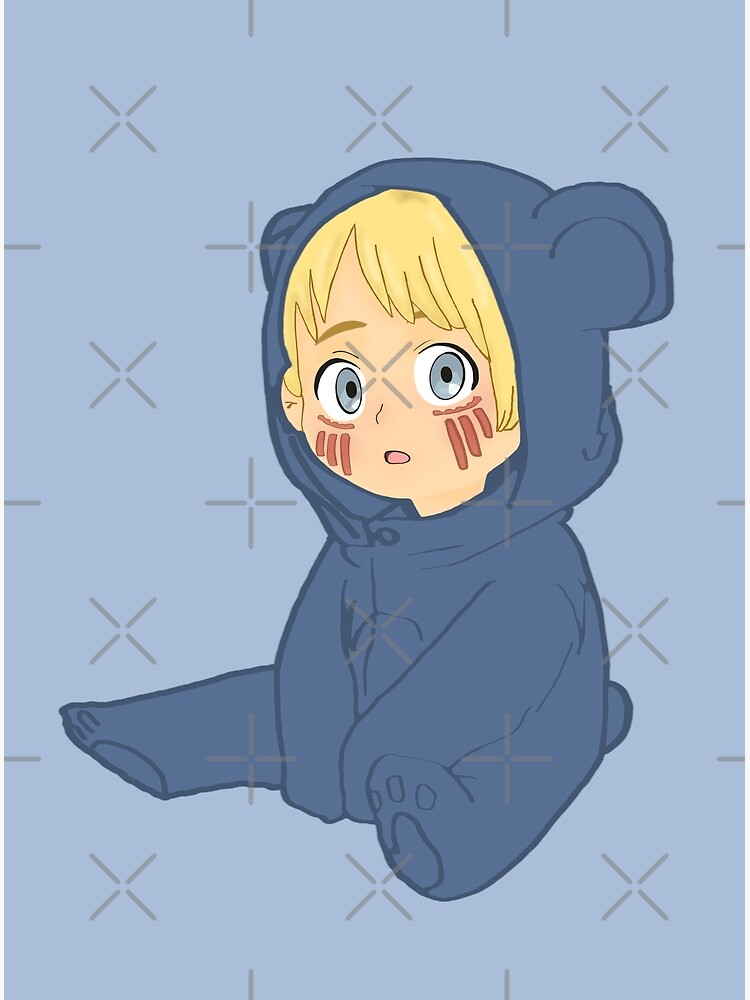 "Baby titan Armin Arlert" Photographic Print by sudenur | Redbubble