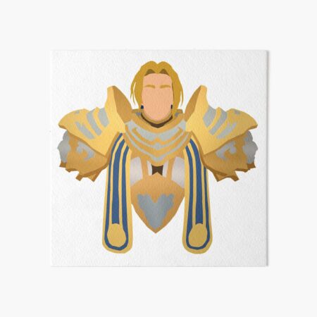 "Anduin Wrynn Icon" Art Board Print for Sale by nannaff | Redbubble
