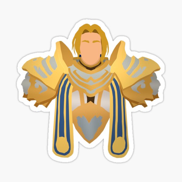"Anduin Wrynn Icon" Sticker for Sale by nannaff | Redbubble