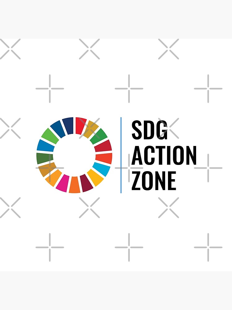 "SDG Action Zone UN Sustainable Development Goals SDGs Logo" Throw ...