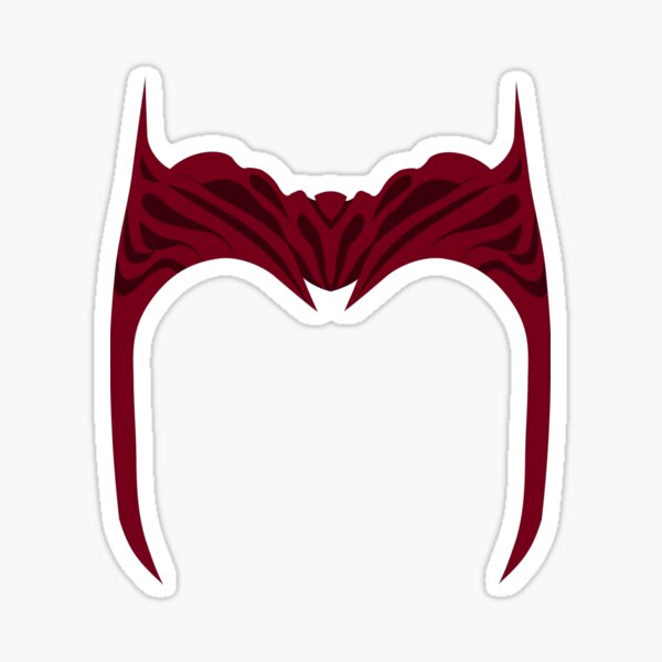 "wanda crown scarlet witch costume" Sticker for Sale by cheriecho ...